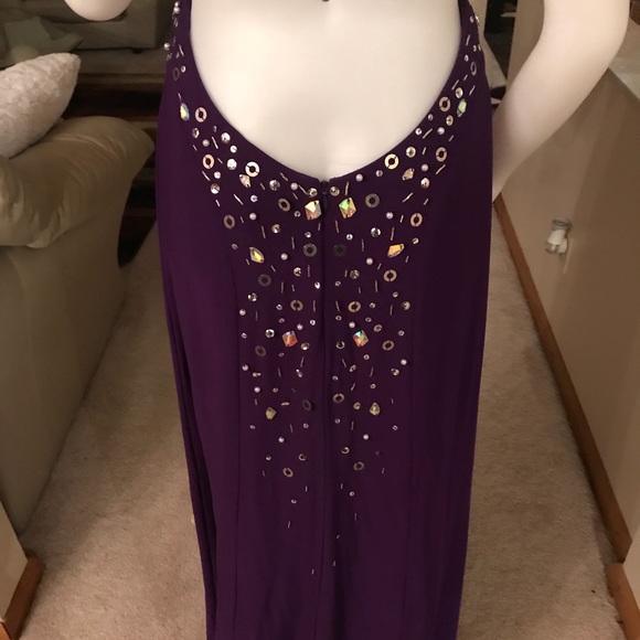 Ignite Evening | Dresses | Homecoming Dress Ignite Evenings Eggplant ...